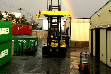 Can You Drive A Forklift In The Rain | All Purpose Forklift Training